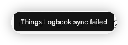 Sync failed · Issue #45 · liamcain/obsidian-things-logbook · GitHub