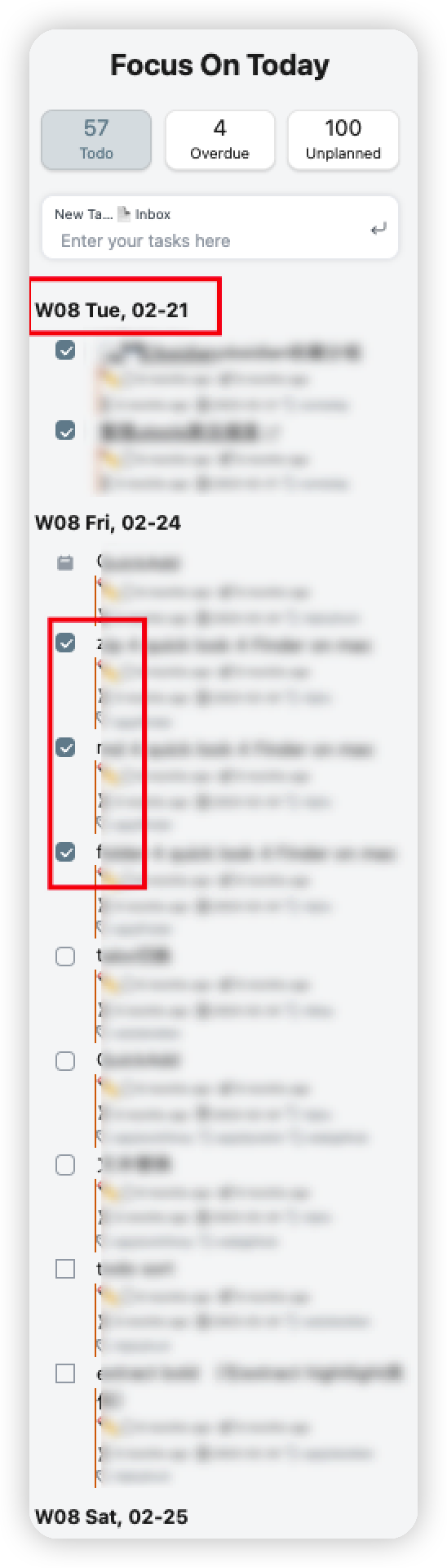 Support reverse date sorting & todos completed still shown? · Issue #54 · Leonezz/obsidian-tasks ...