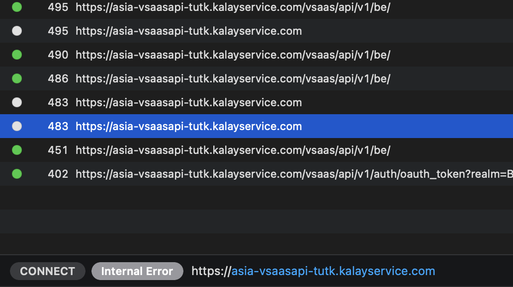 SSL requests works and fails for same URL · Issue #1286 · ProxymanApp/Proxyman · GitHub