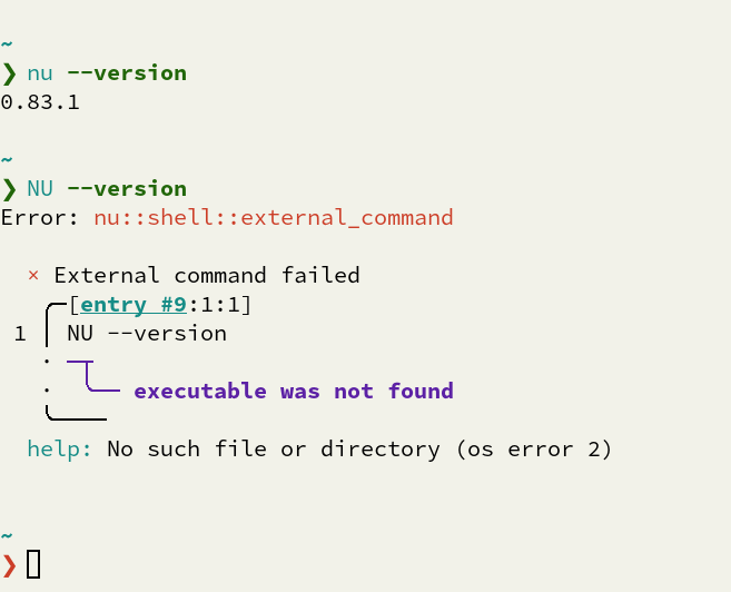 History hints are inconsistent about case · Issue #10131 · nushell/nushell · GitHub