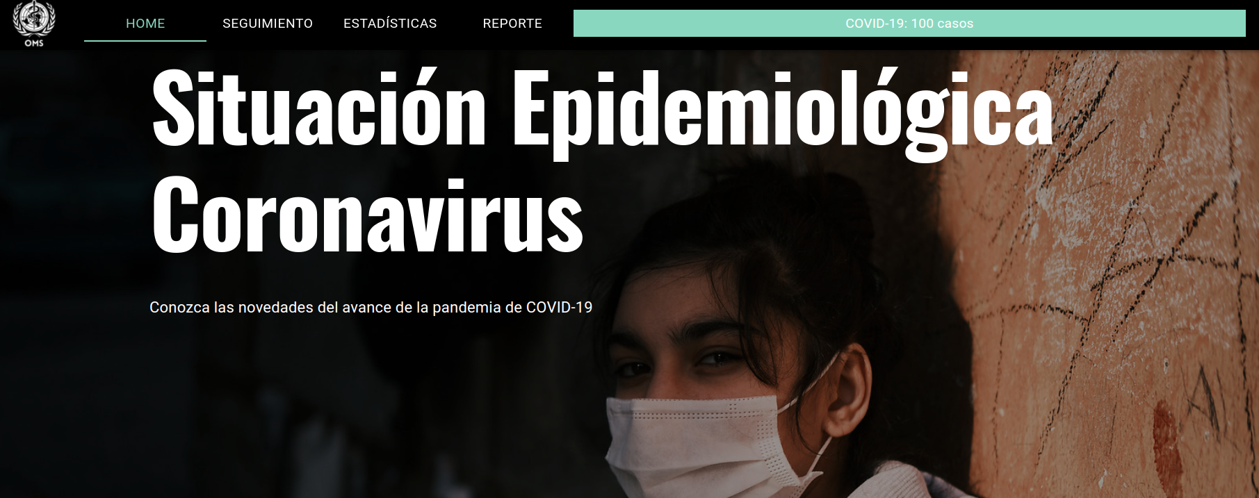 GitHub - Lauriacunia/OMS_website: React JS | Website de Vigilancia Epidemiológica COVID-19 para ...