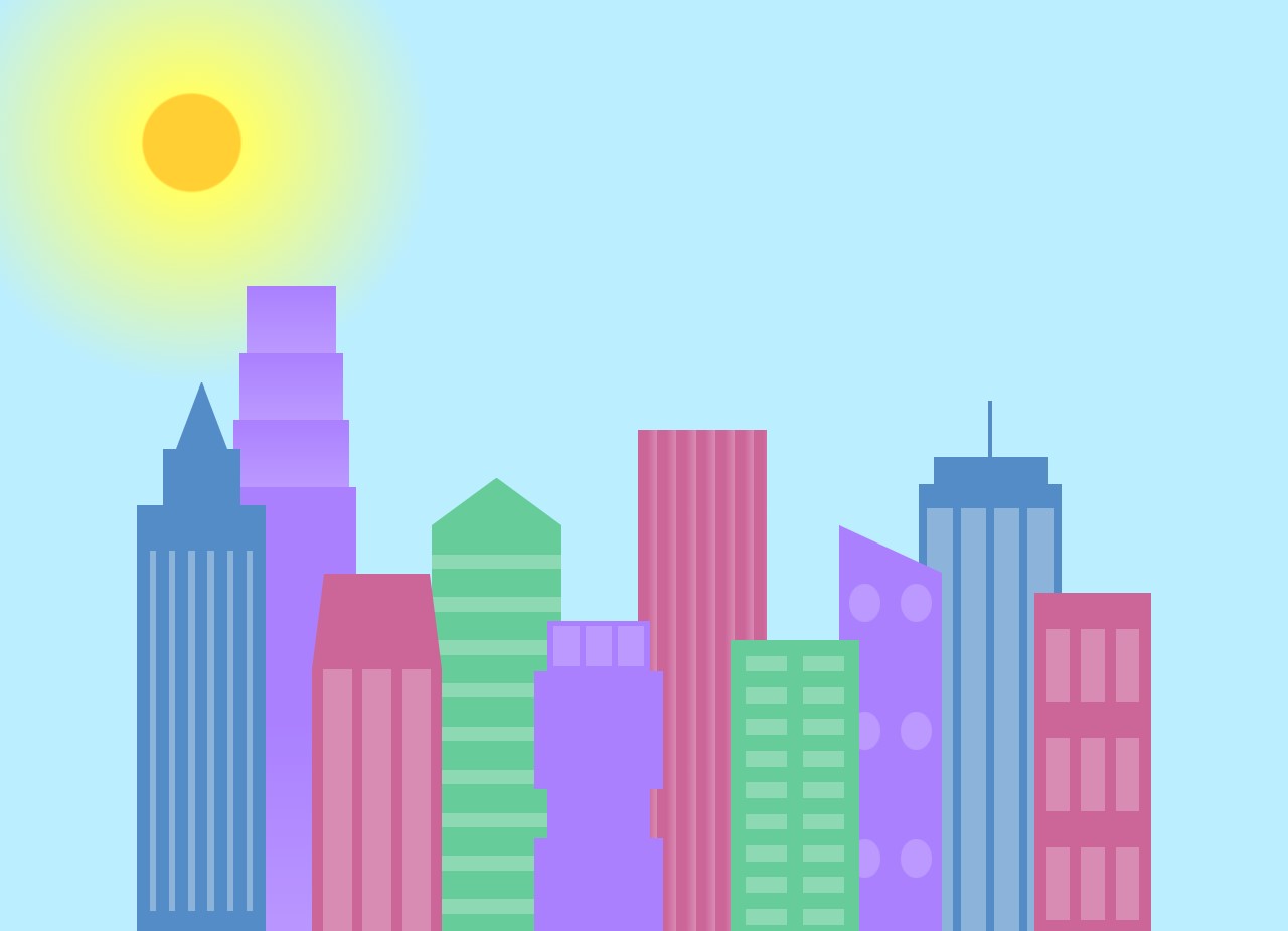 GitHub - jalonghurst/CSS-City-Skyline