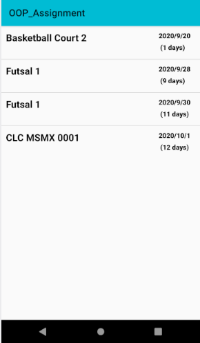 GitHub - LeeChiaHao/VenueBookingAssignment