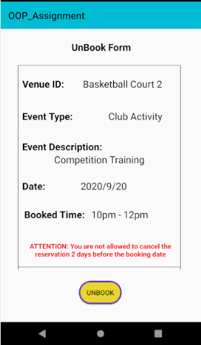 GitHub - LeeChiaHao/VenueBookingAssignment