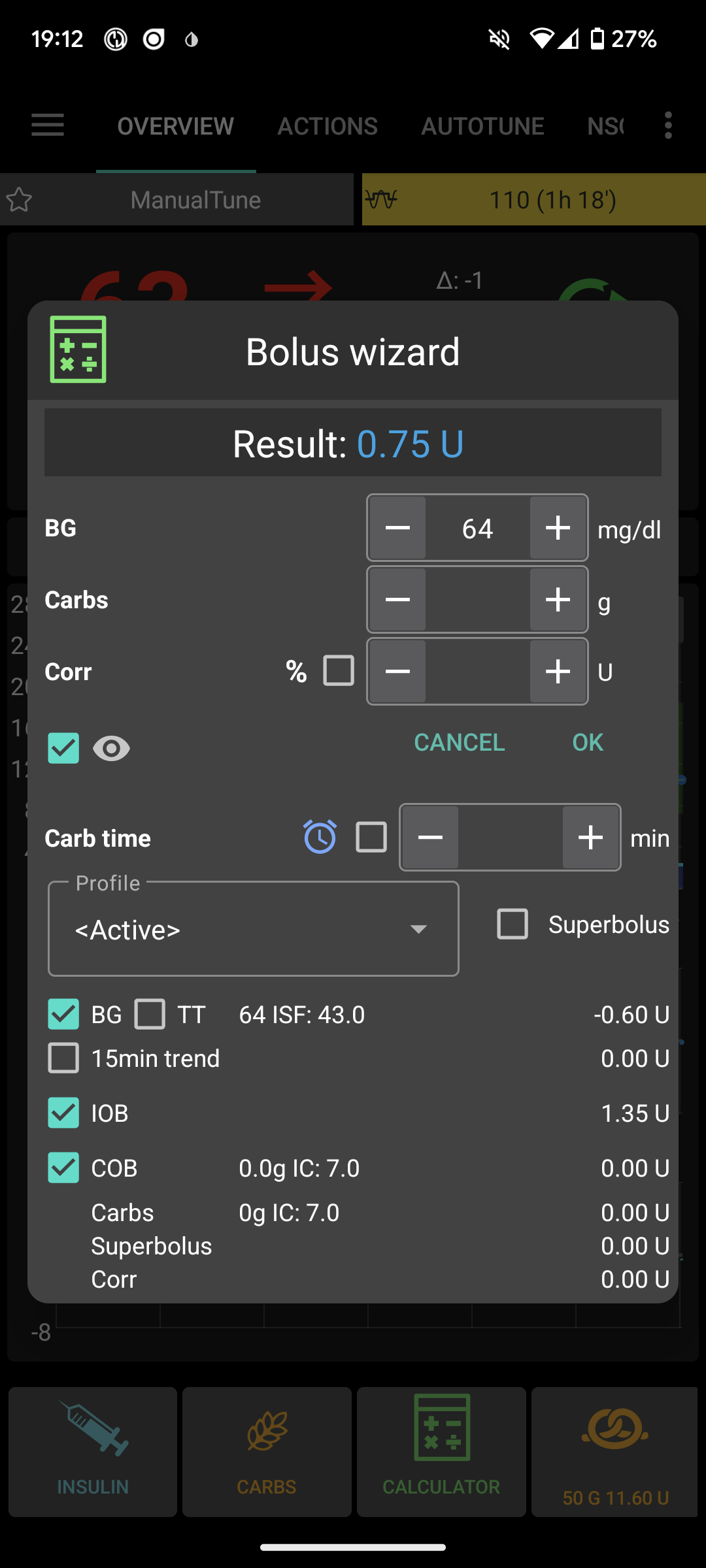 Feature request: Menu setting "Enable simple bolus calculator" · Issue ...