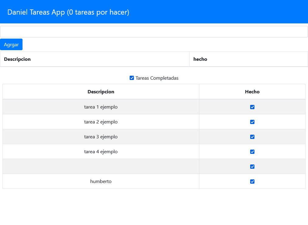 GitHub - humbertodrc/tareasApp: Aplicacion de Tareas realizada con React