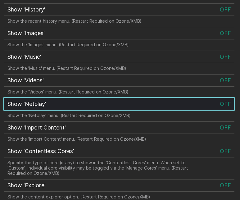 No Thumbnail Sidebar in Ozone Menu. · Issue #15805 · libretro/RetroArch · GitHub