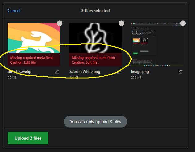 `missingRequiredMetaFields` error is not shown on react · Issue #3338 · transloadit/uppy · GitHub