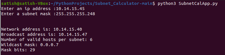 GitHub - Satish-03/Subnet_Calculator GitHub - Satish-03/Subnet_Calculator
