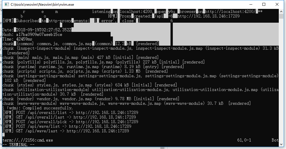 Windows: TUI: messed up screen after resizing :terminal · Issue #9016 · neovim/neovim · GitHub