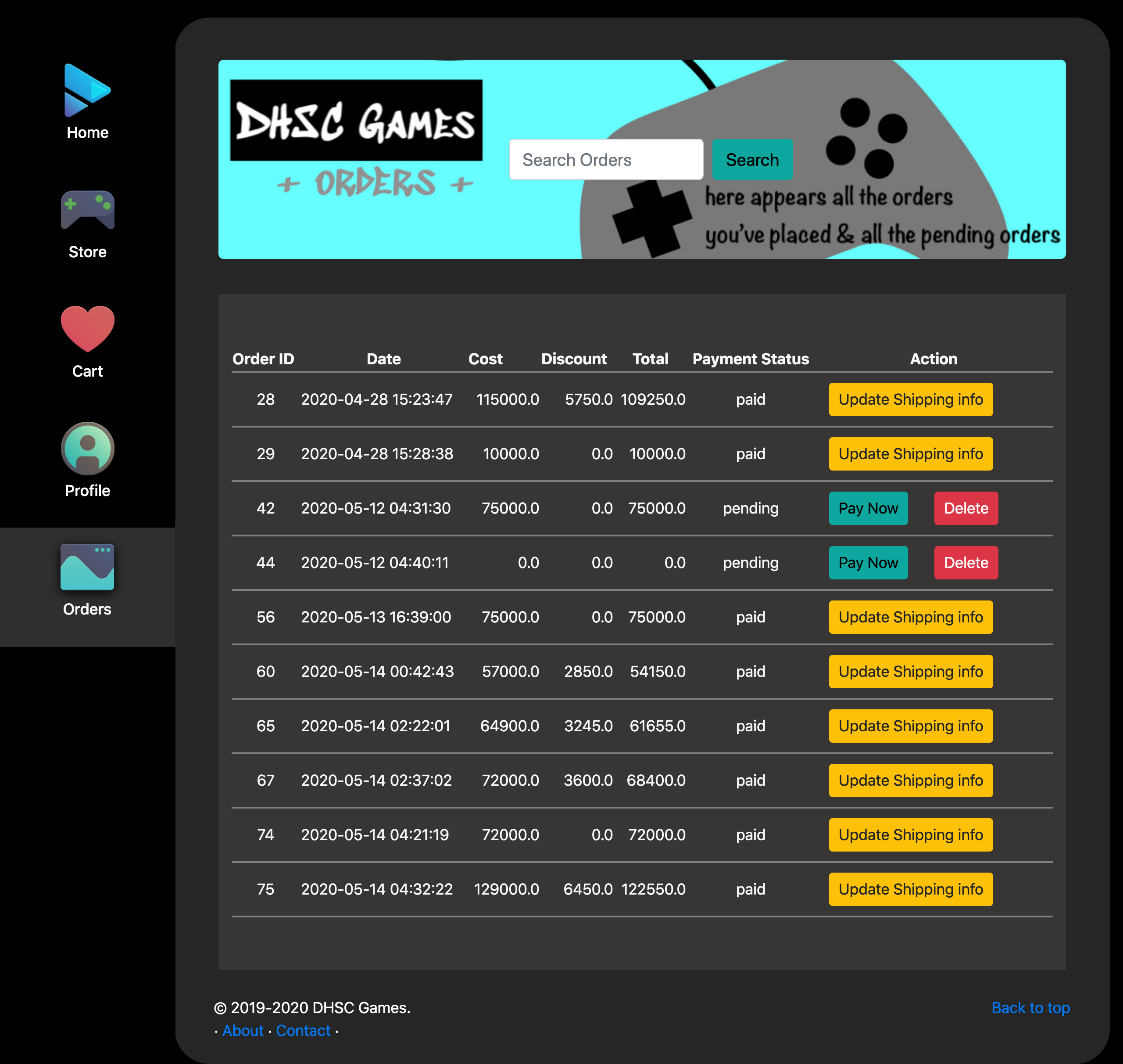 GitHub - dinushiTJ/Online-Gaming-Store: This online gaming store system build using JAVA (JSP ...