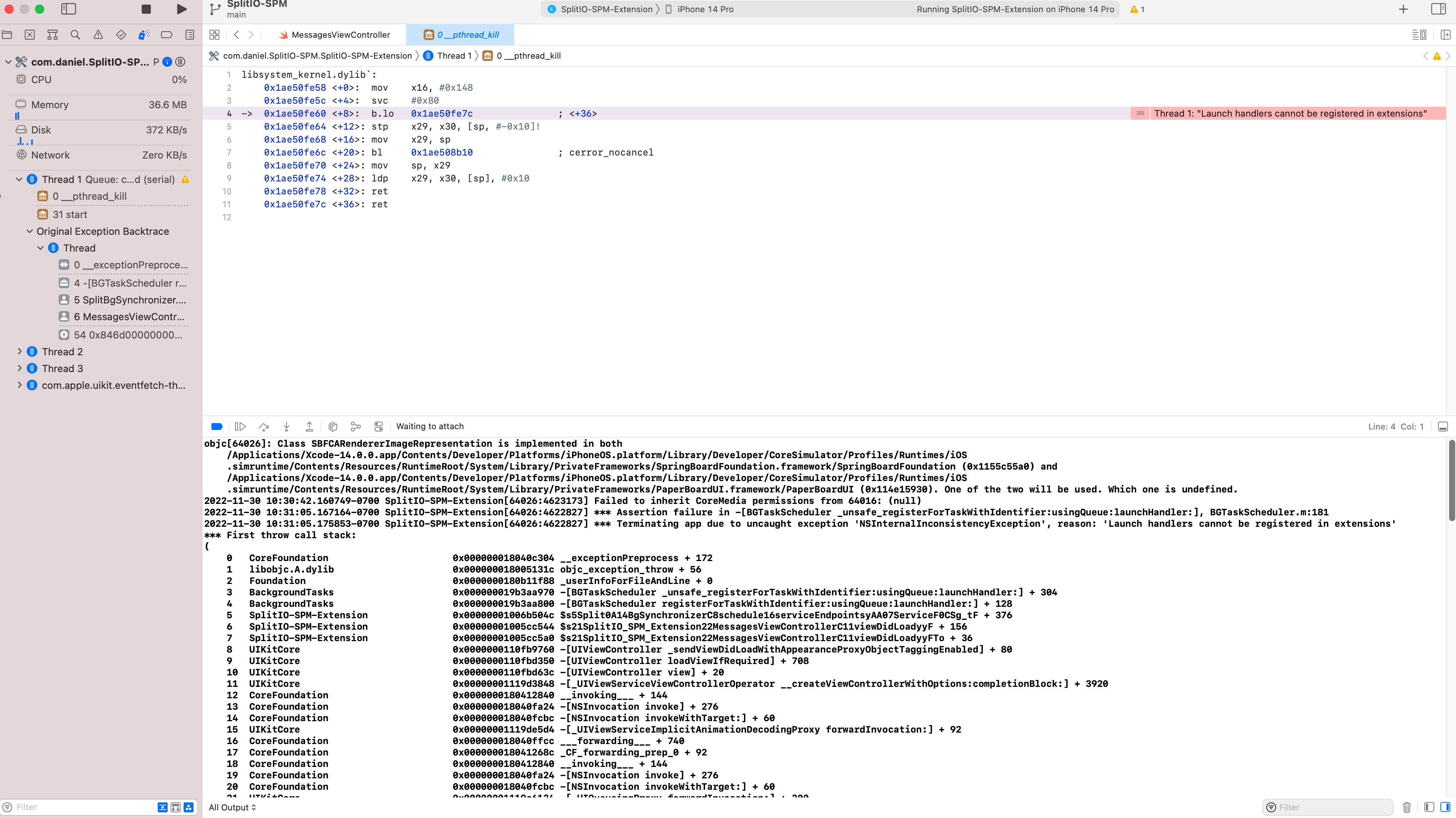 Github Danibacharsplitio Bgtaskscheduler Register Two Example Projects Using Splitio Ios Sdk