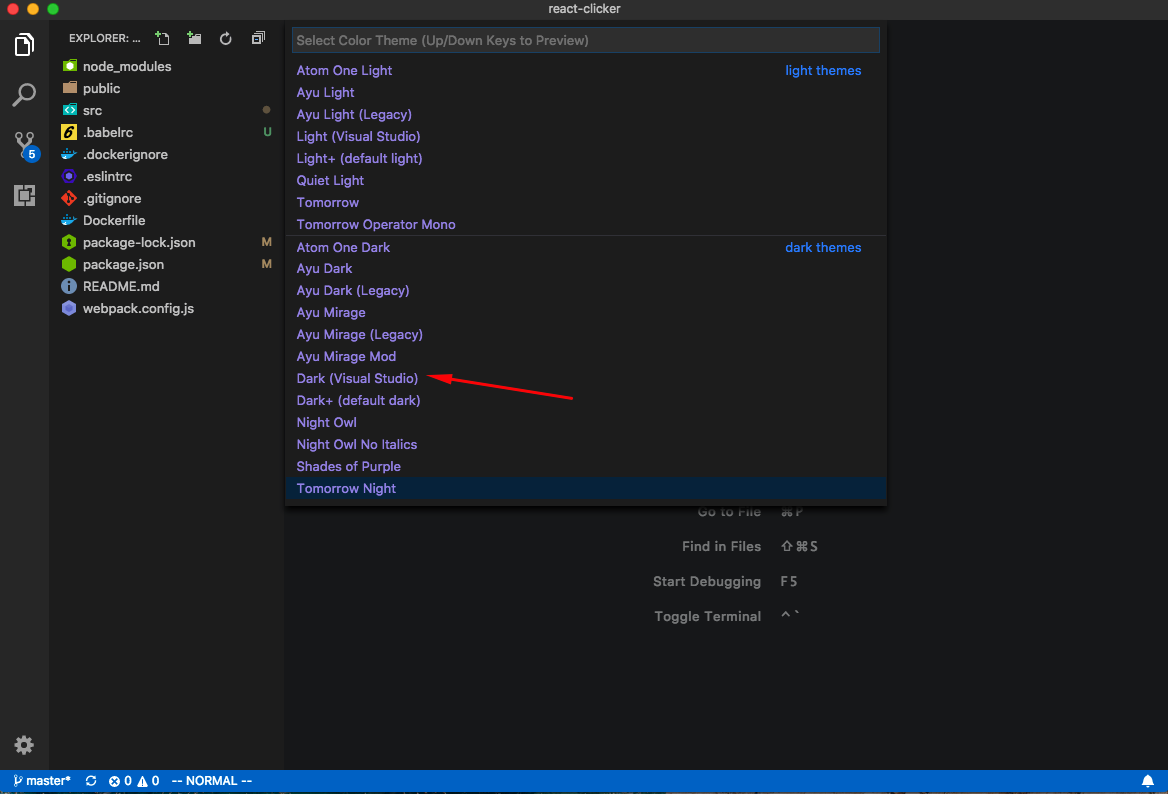 [themes] Foregound Color on Modals and Popups not respecting newly selected theme · Issue #58216 ...