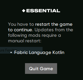 Essential don't recognize QKL as FLK · Issue #37 · QuiltMC/quilt-kotlin-libraries · GitHub