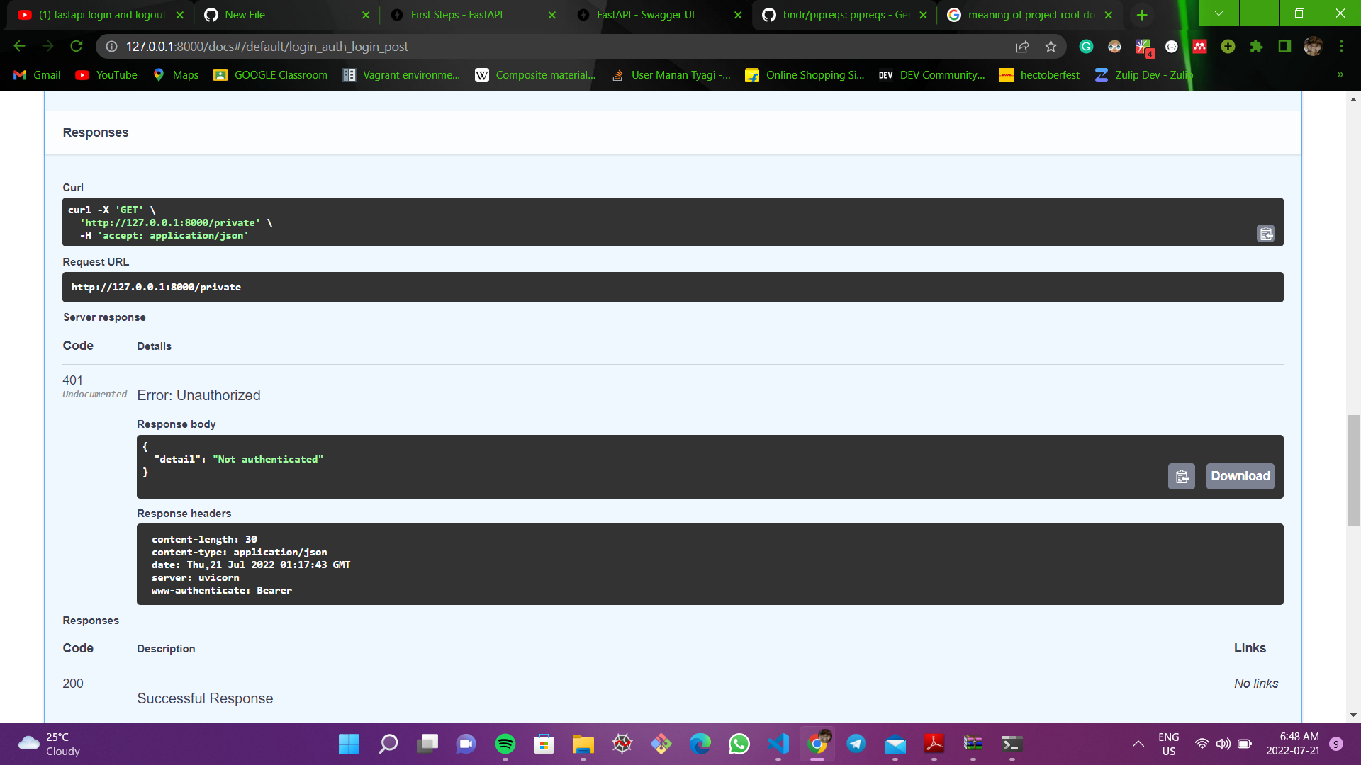 Github Manantyaast Api Login Logout This Authentication Feed System In Fastapi Python