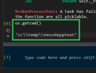 Parallel joblib code fails when run in interactive python cells · Issue #2896 · microsoft/vscode ...