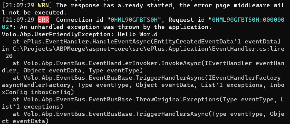 Exception Handling From Within Localeventbus Event · Issue 14246 · Abpframework Abp · Github