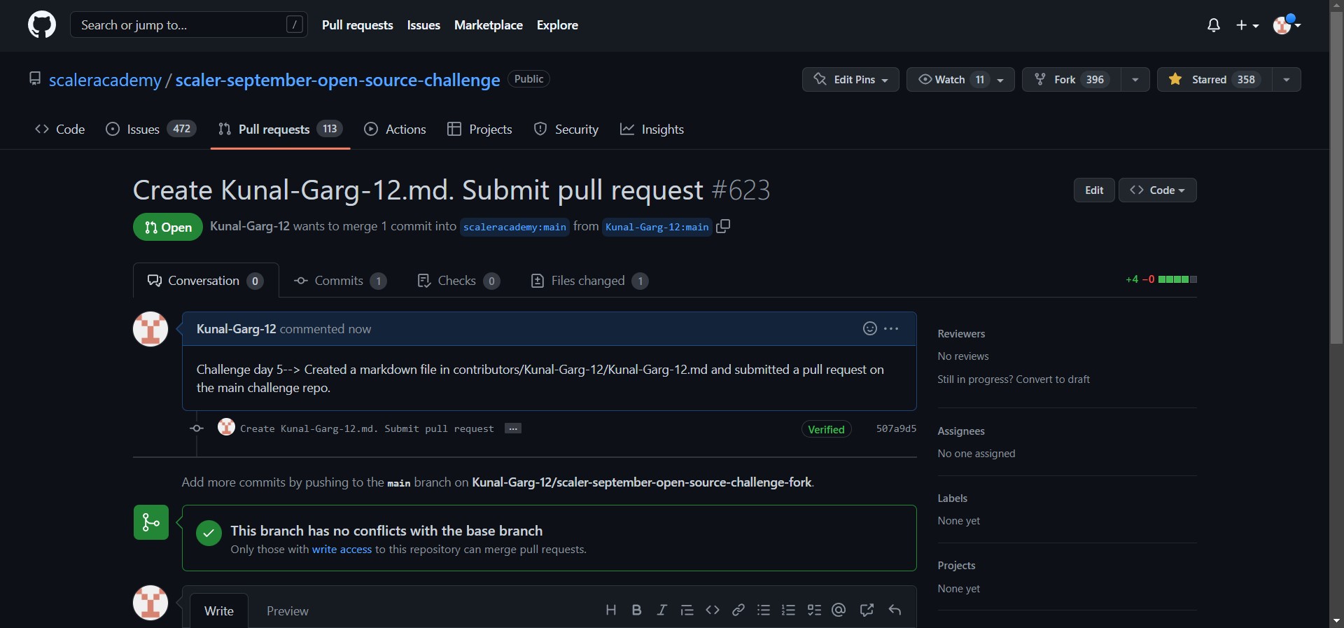 scaler-september-open-source-Kunal-Garg-12 · Issue #268 · scaleracademy/scaler-september-open ...