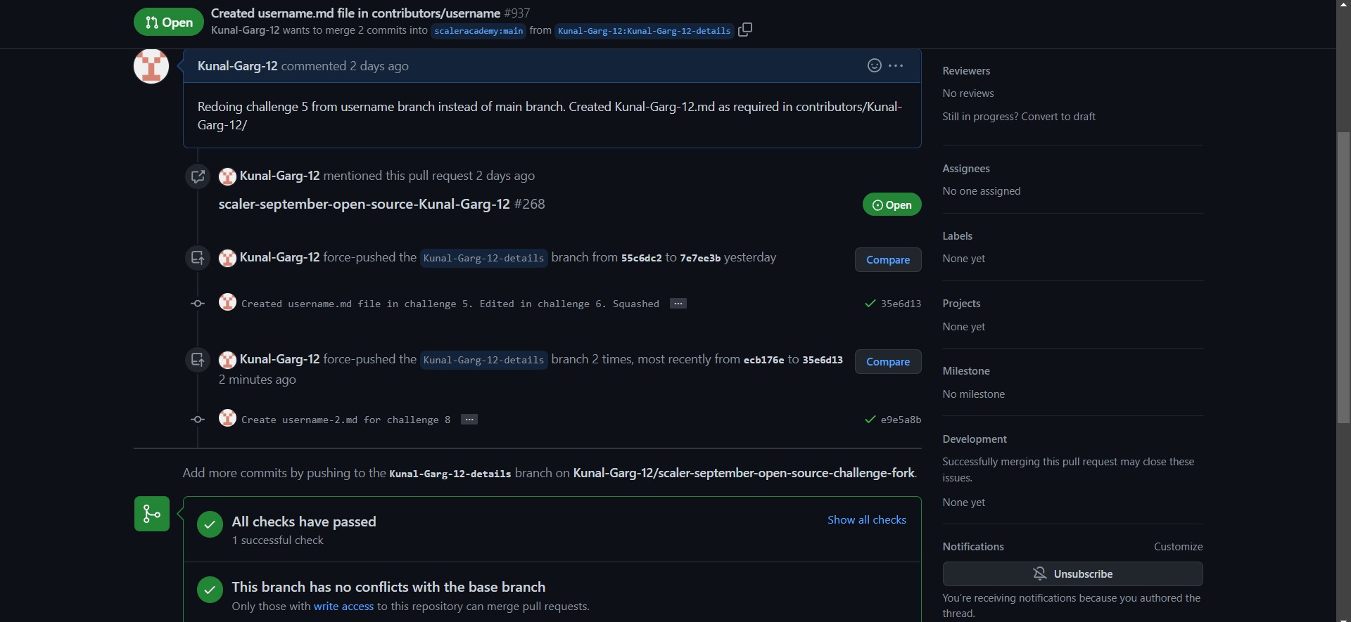 scaler-september-open-source-Kunal-Garg-12 · Issue #268 · scaleracademy/scaler-september-open ...