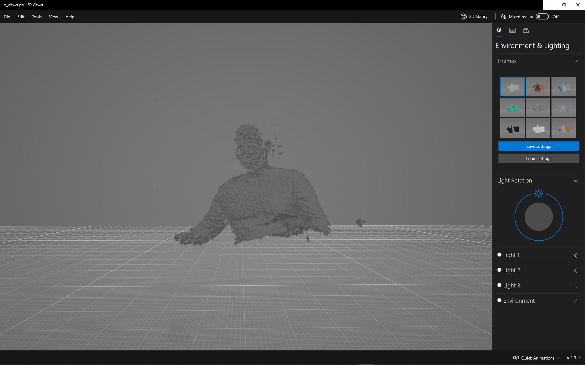 The output point cloud of the API is reversed with the y-axis compared ...