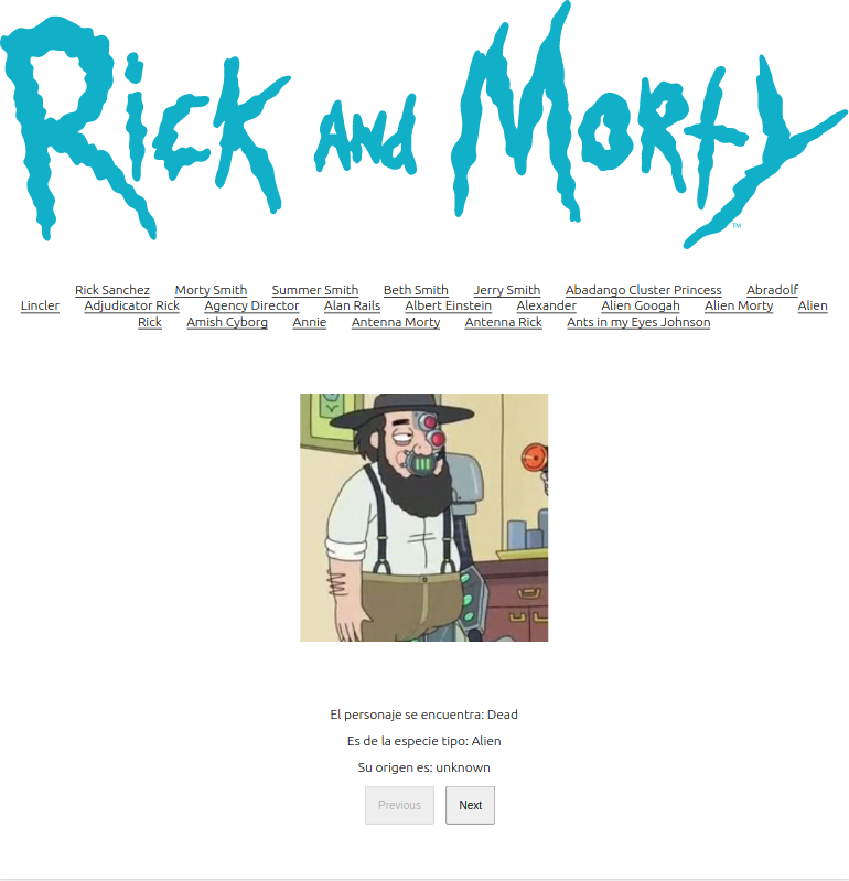 Github Guillermobabanapi Rick And Morty Consuming Api Rest From Rick And Morty With Js Vanilla 3411