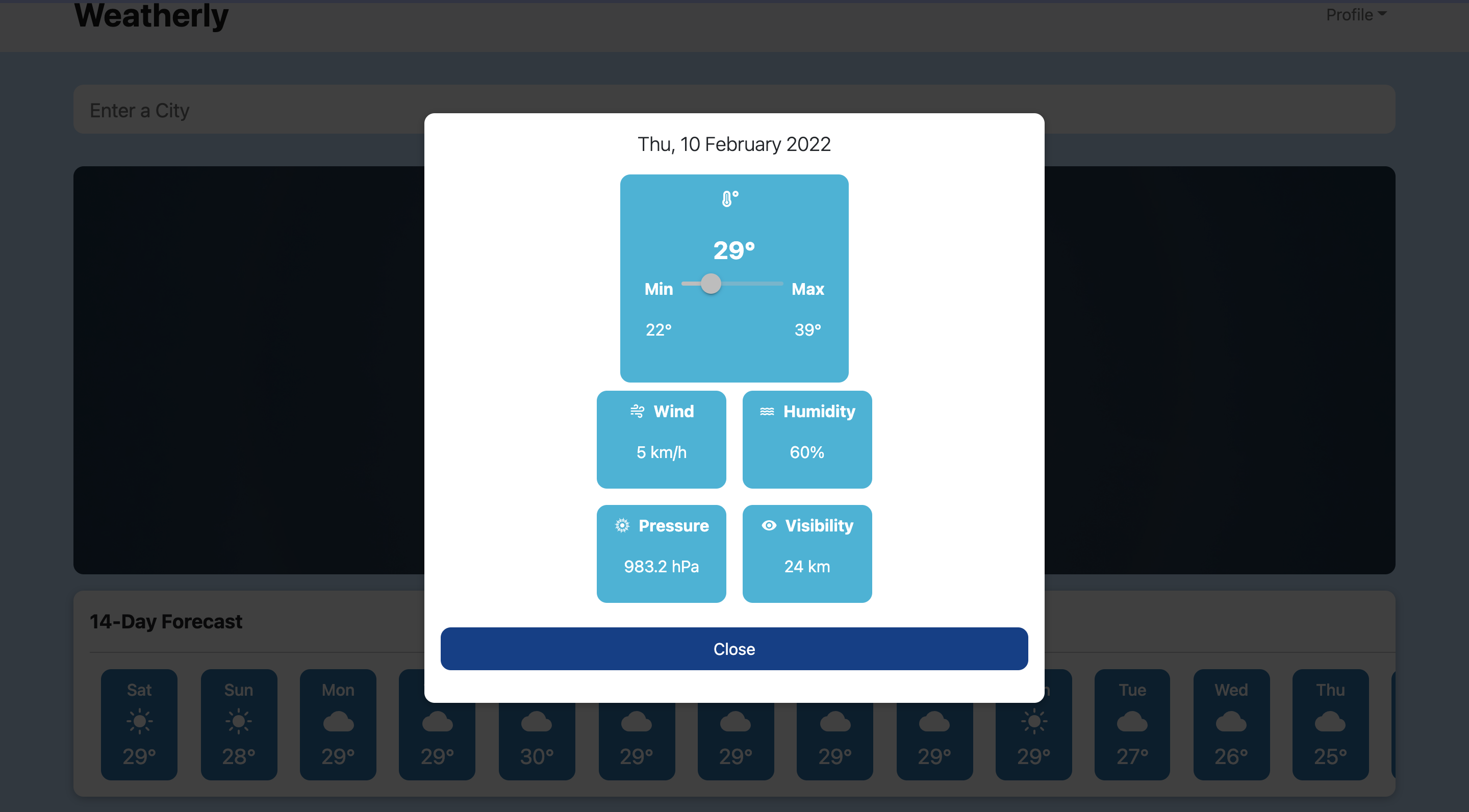 GitHub - Olabayoji/Weather-Forecast