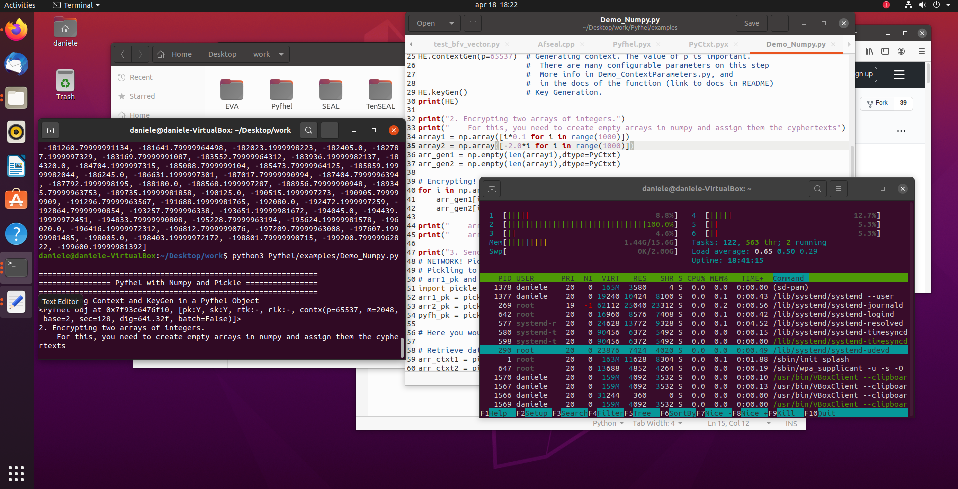 How to perform multithreaded or at least batched matrix multiplication? · Issue #92 · ibarrond ...