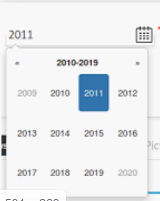 [Feature Request] Year picker · Issue #10320 · vuetifyjs/vuetify · GitHub