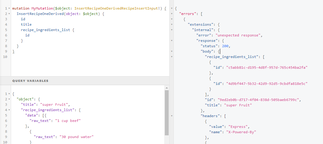 Cannot get Array Relationships in Derived Mutation Actions · Issue #6435 · hasura/graphql-engine ...
