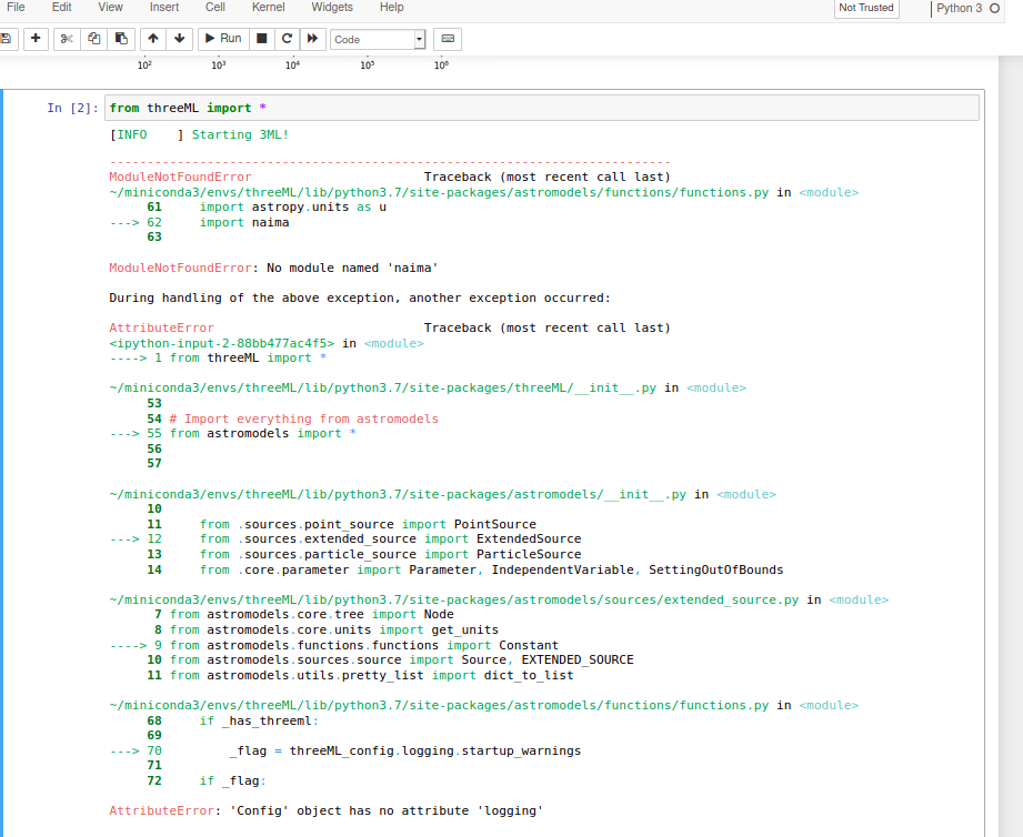 import threeML fails · Issue #449 · threeML/threeML · GitHub