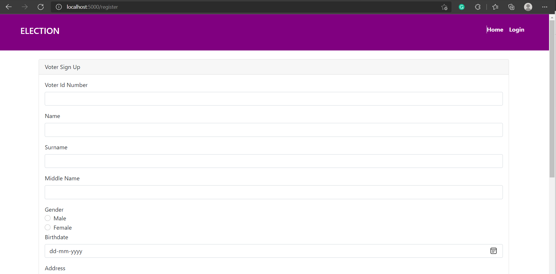 GitHub - tejasvb/FingerprintElectionVotingSystem: Fingerprint based ...
