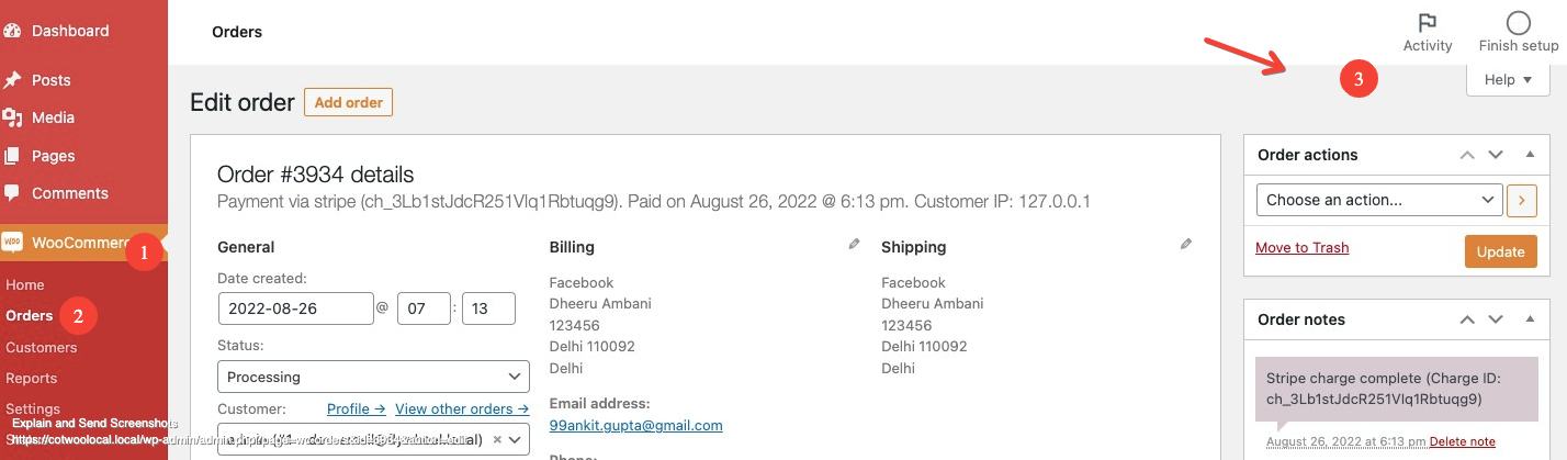 [COT] Screen Options are not available on Single Order Screen · Issue #34490 · woocommerce ...