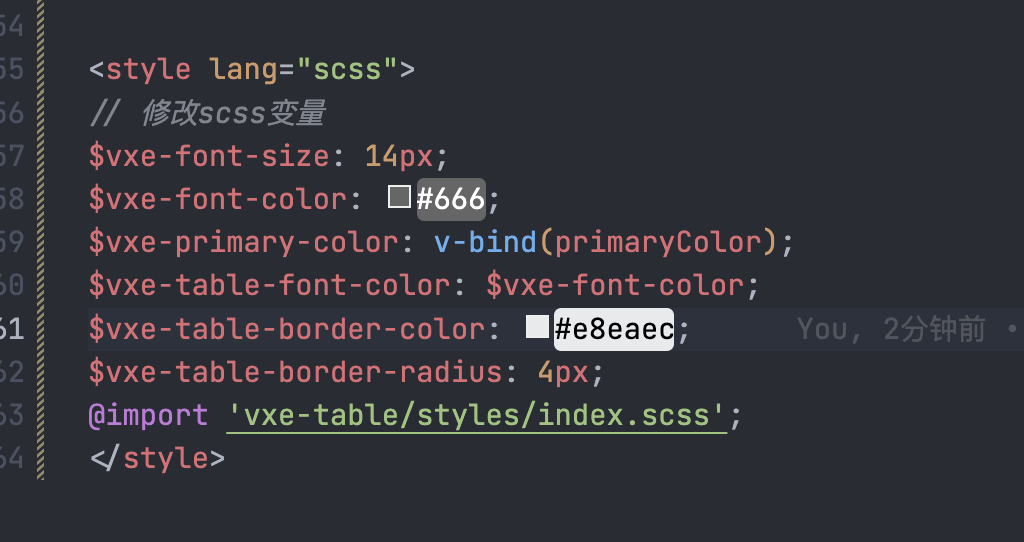 【不能使用v-bind动态修改主题】 · Issue #2076 · x-extends/vxe-table · GitHub
