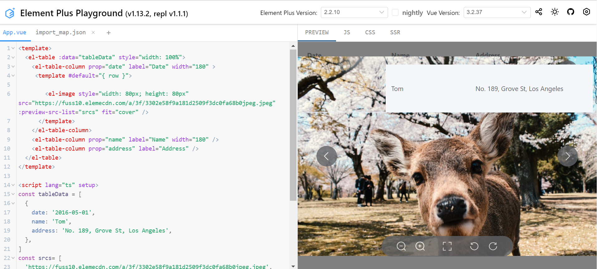 [Style] table表中使用image图片预览功能样式错乱 · Issue #8978 · element-plus/element-plus · GitHub