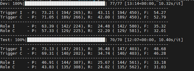 Discrepancy in eval_end2end_ace2005e · Issue #18 · PlusLabNLP/DEGREE · GitHub