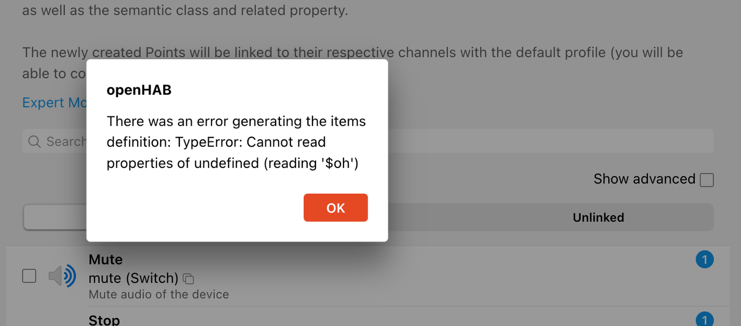 Expert Mode Fails · Issue #1775 · openhab/openhab-webui · GitHub