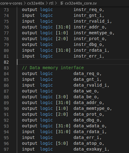 Core simulation failures using Questa with CV32E40P/E40X · Issue #1259 · openhwgroup/core-v ...
