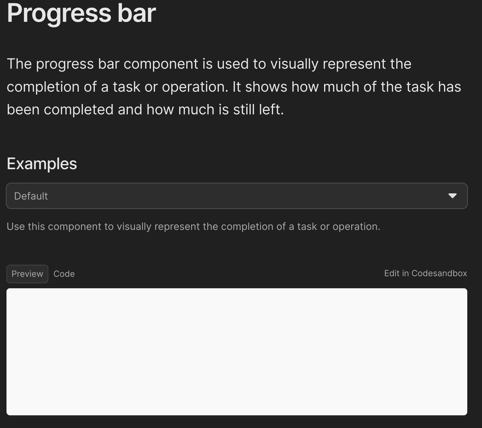 [polaris.shopify.com] Component example is broken (Progress bar, All) · Issue #6395 · Shopify ...