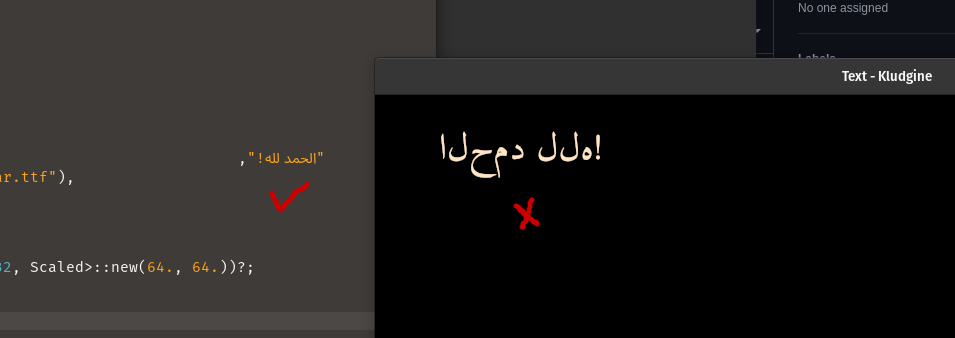 RTL support · Issue #55 · khonsulabs/kludgine · GitHub