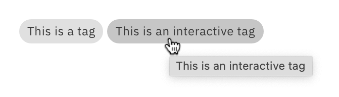TagSet overflow tag does not use interactive tag style · Issue #1018 · carbon-design-system/ibm ...