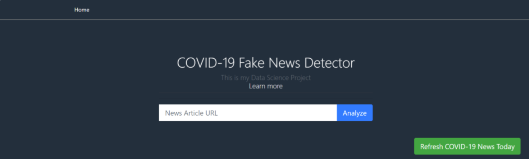 GitHub - chong915/Django-Fake-News-Detector: An Django Fake News ...
