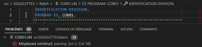 COBOL - CBL|PROCESS SERVICE directive not recognized · Issue #253 · IBM ...