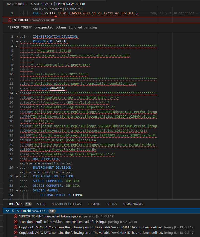 COBOL - CBL|PROCESS SERVICE directive not recognized · Issue #253 · IBM/zopeneditor-about · GitHub