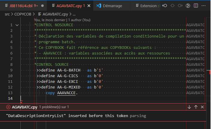 COBOL - "SectionName" expected instead of this input · Issue #329 · IBM/zopeneditor-about · GitHub