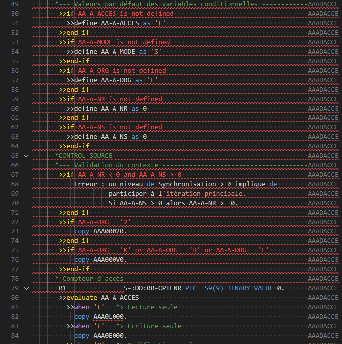 COBOL - "SectionName" expected instead of this input · Issue #329 · IBM/zopeneditor-about · GitHub