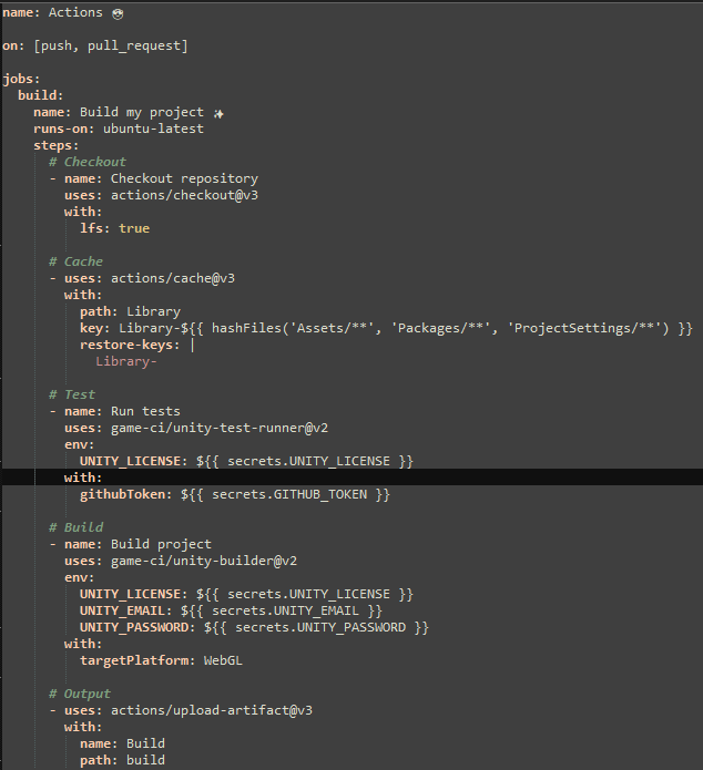Branch is dirty, maniefst.json · Issue #554 · game-ci/unity-builder · GitHub