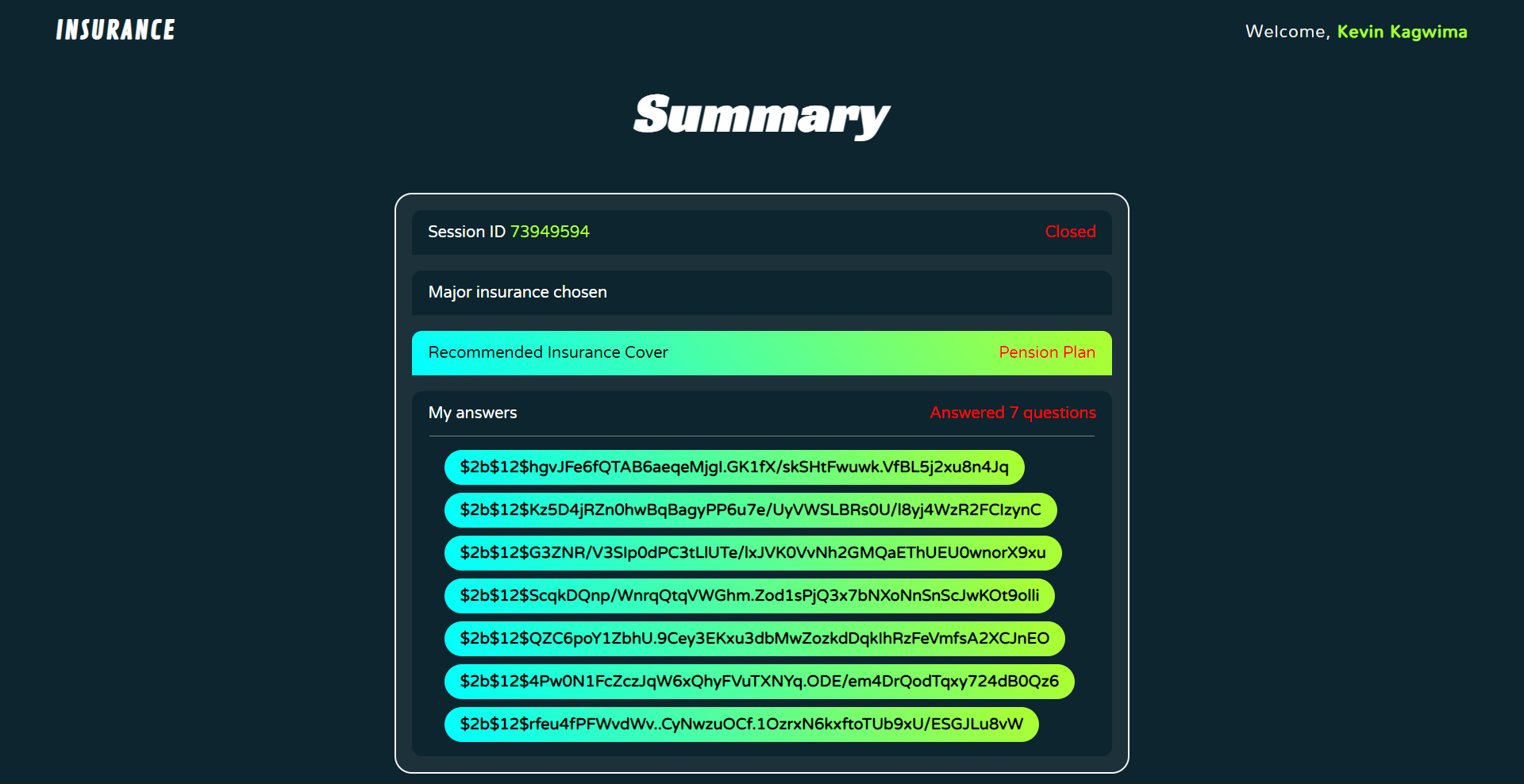 GitHub - kevokagwima/Insurance-blockchain-system