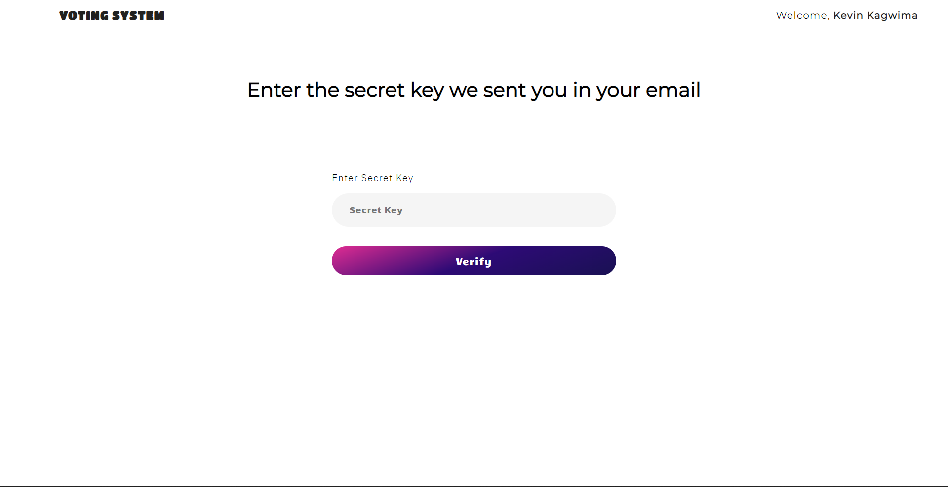 GitHub - kevokagwima/voting-blockchain-system
