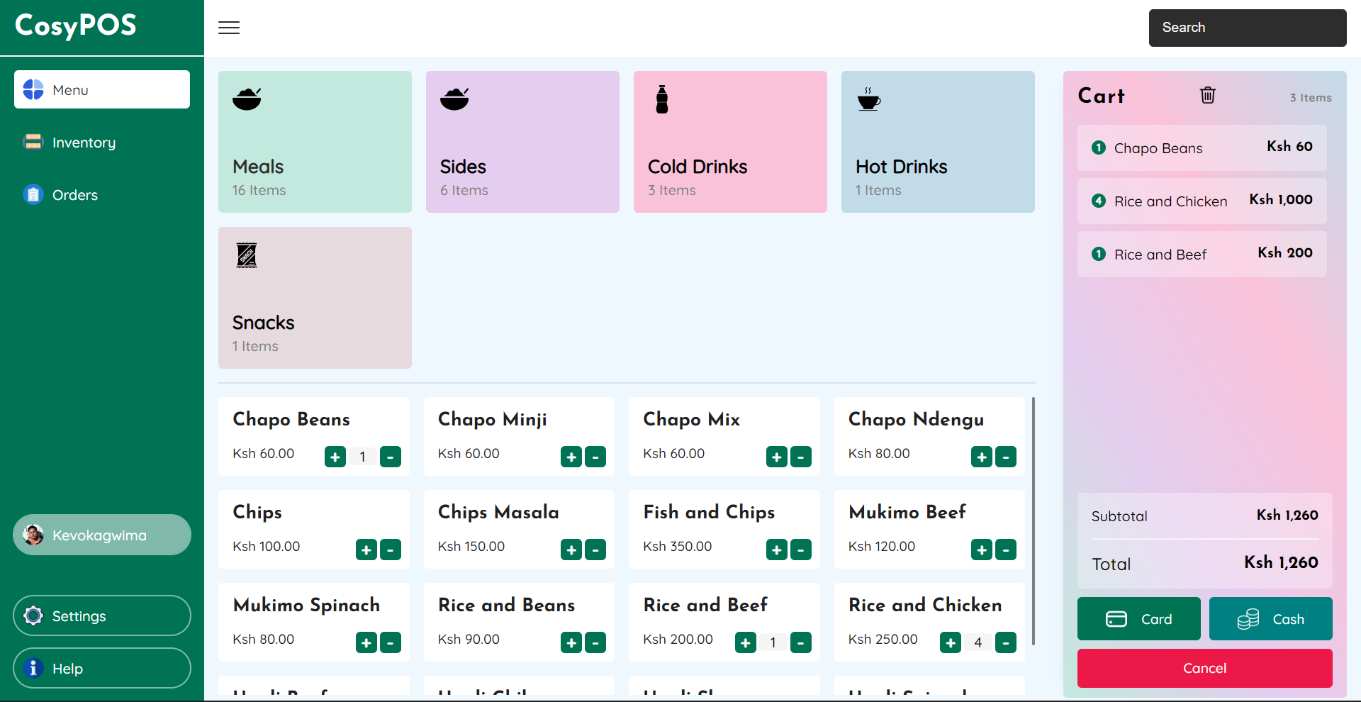 GitHub - kevokagwima/Restaurant-App