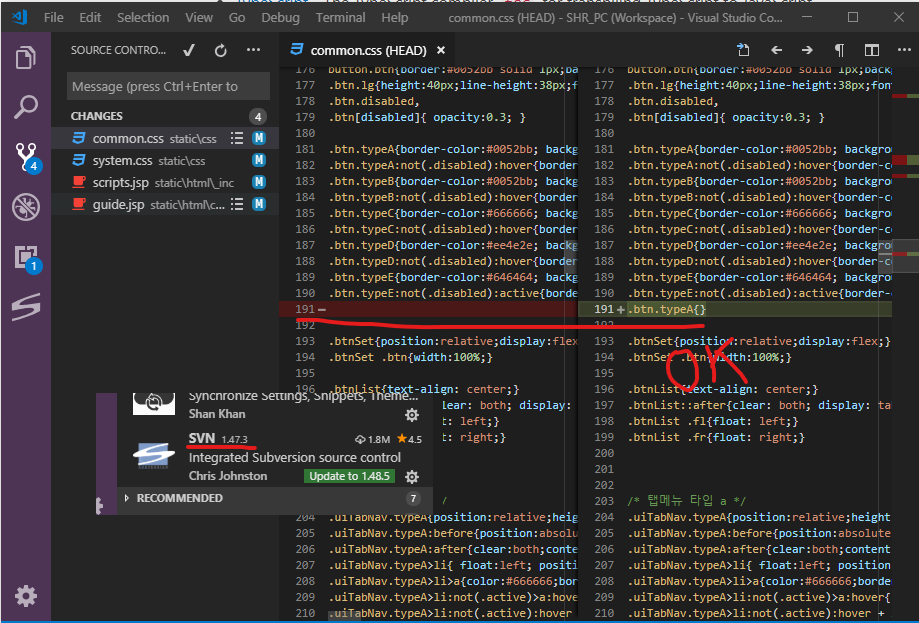 Open Changes With Head Error · Issue #581 · JohnstonCode/svn-scm · GitHub